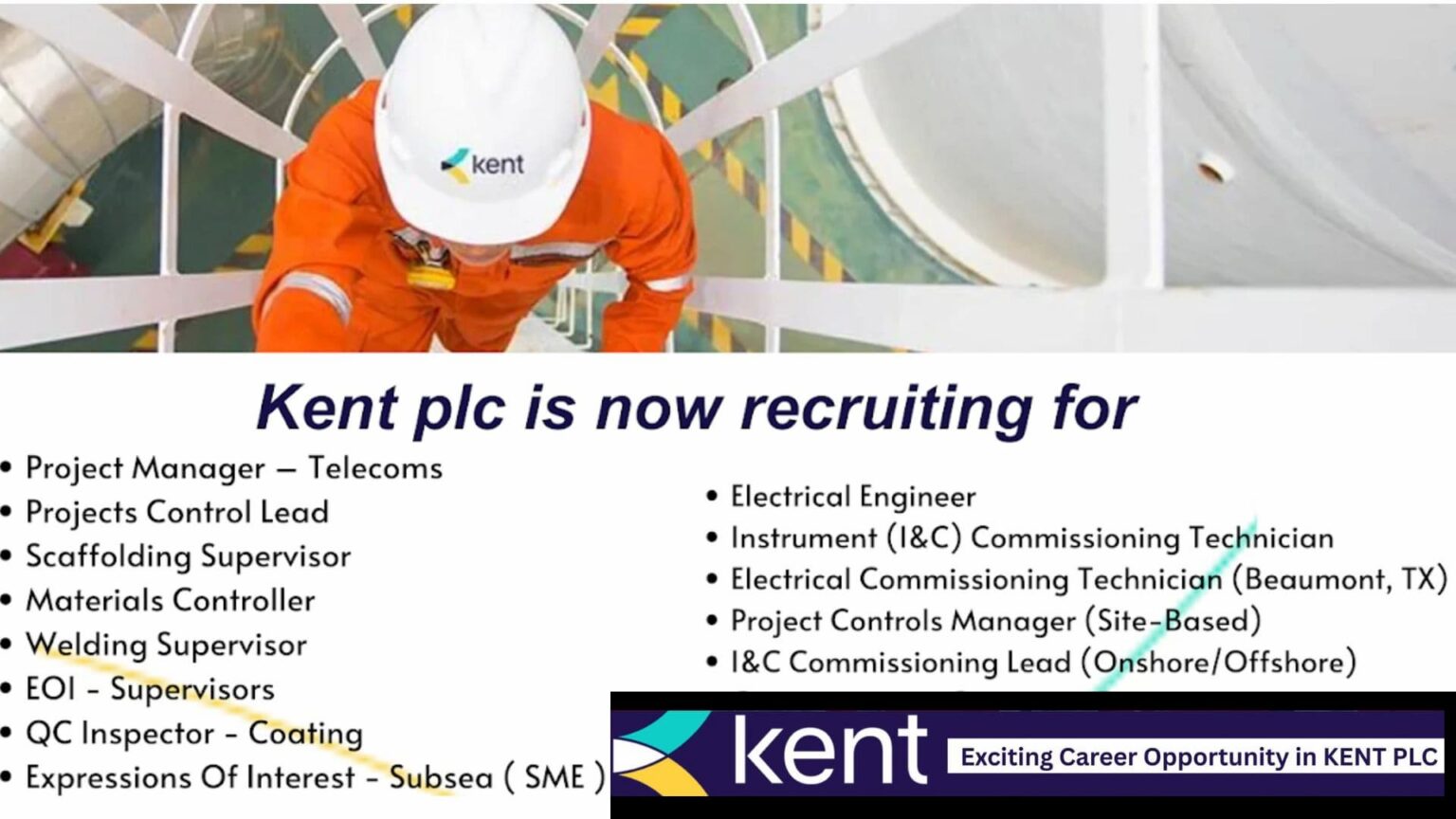 KENT Plc Careers: Engineering Jobs In Energy - feedbegin